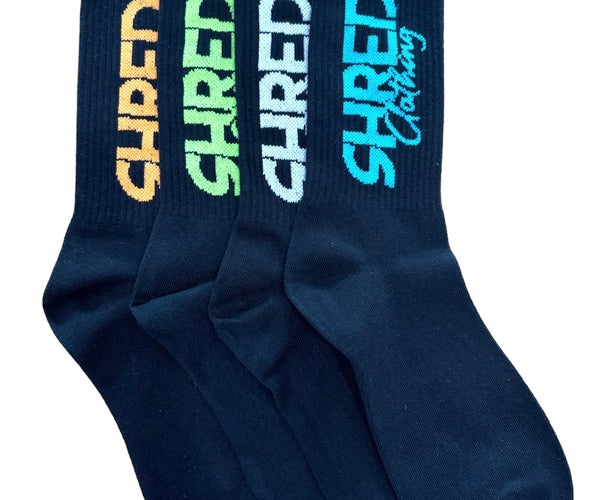 Neon Sock pack - Why choose just one pair? Shred clothings awesome ...