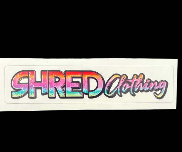 Art Sticker - Shred clothing Sydney. Shred stickers – Shred Clothing